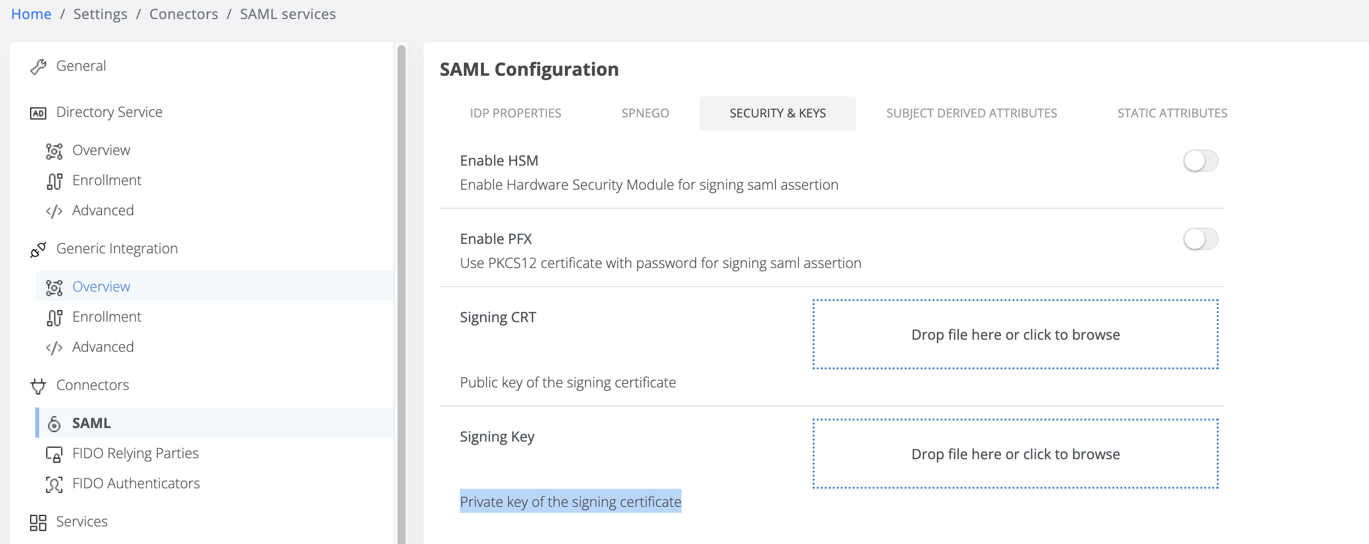 SAML Signing Certificate Renew Procedure
